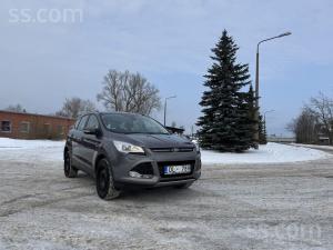 Grey Ford Kuga 2014 in Cesis, with an engine capacity of 1.60 L and mileage of 0 thousand km for 8900 €, photo  on AUTOMOTO.COM.LV