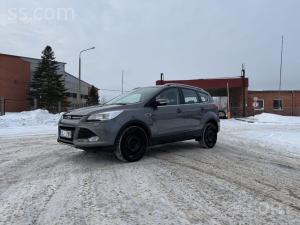 Grey Ford Kuga 2014 in Cesis, with an engine capacity of 1.60 L and mileage of 0 thousand km for 8900 €, photo 9 on AUTOMOTO.COM.LV
