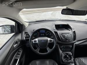 Grey Ford Kuga 2014 in Cesis, with an engine capacity of 1.60 L and mileage of 0 thousand km for 8900 €, photo 18 on AUTOMOTO.COM.LV