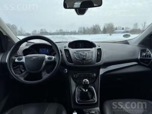 Grey Ford Kuga 2014 in Cesis, with an engine capacity of 1.60 L and mileage of 0 thousand km for 8900 €, photo 19 on AUTOMOTO.COM.LV