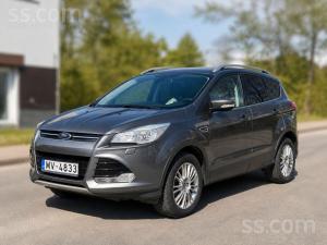Pelēks Ford Kuga 2014 Rīga, ar dzinēja tilpumu 2.00 L un nobraukumu 216 tūkst. km par 6200 €, foto  vietnē AUTOMOTO.COM.LV