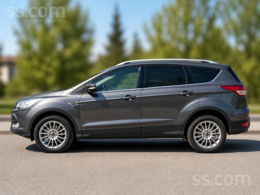 Pelēks Ford Kuga 2014 Rīga, ar dzinēja tilpumu 2.00 L un nobraukumu 216 tūkst. km par 6200 €, foto 4 vietnē AUTOMOTO.COM.LV