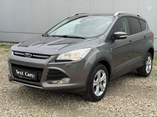 Grey Ford Kuga 2014 in Kaunas, with an engine capacity of 2.00 L and mileage of 127 thousand km for 7500 €, photo 1 on AUTOMOTO.COM.LV