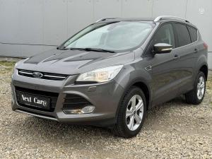 Pelēks Ford Kuga 2014 Kauņa, ar dzinēja tilpumu 2.00 L un nobraukumu 127 tūkst. km par 7500 €, foto  vietnē AUTOMOTO.COM.LV