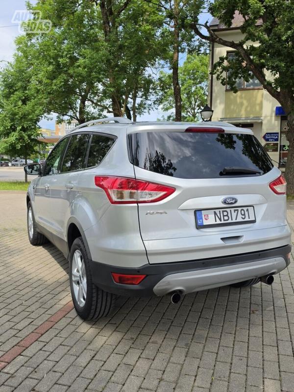 Grey Ford Kuga 2014 in Mazeikiai, with an engine capacity of 2.00 L and mileage of 212 thousand km for 7000 €, photo 8 on AUTOMOTO.COM.LV