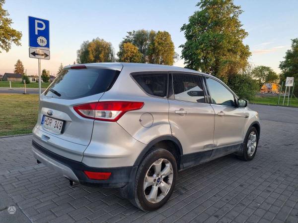 Pelēks Ford Kuga 2014 Tauragė, ar dzinēja tilpumu 2.00 L un nobraukumu 260 tūkst. km par 4950 €, foto 9 vietnē AUTOMOTO.COM.LV