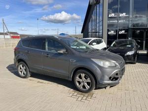 Grey Ford Kuga 2014 in Taurage, with an engine capacity of 1.60 L and mileage of 95 thousand km for 5300 €, photo  on AUTOMOTO.COM.LV