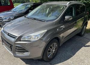 Pelēks Ford Kuga 2014 Kelmė, ar dzinēja tilpumu 2.00 L un nobraukumu 150 tūkst. km par 4299 €, foto  vietnē AUTOMOTO.COM.LV
