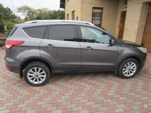 Pelēks Ford Kuga 2014 Gargždai, ar dzinēja tilpumu 2.00 L un nobraukumu 145 tūkst. km par 7900 €, foto 5 vietnē AUTOMOTO.COM.LV