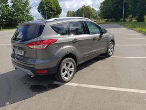 Grey Ford Kuga 2014 in Taurage, with an engine capacity of 2.00 L and mileage of 274 thousand km for 5000 €, photo 6 on AUTOMOTO.COM.LV