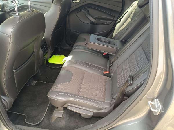 Pelēks Ford Kuga 2014 Tauragė, ar dzinēja tilpumu 2.00 L un nobraukumu 274 tūkst. km par 5000 €, foto 10 vietnē AUTOMOTO.COM.LV
