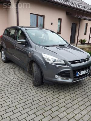 Pelēks Ford Kuga 2014 Rīga, ar dzinēja tilpumu 1.50 L un nobraukumu 165 tūkst. km par 7200 €, foto  vietnē AUTOMOTO.COM.LV