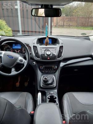 Pelēks Ford Kuga 2014 Rīga, ar dzinēja tilpumu 1.50 L un nobraukumu 165 tūkst. km par 7200 €, foto 6 vietnē AUTOMOTO.COM.LV