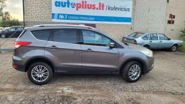 Grey Ford Kuga 2014 in Telschi, with an engine capacity of 1.60 L and mileage of 119 thousand km for 6150 €, photo 6 on AUTOMOTO.COM.LV