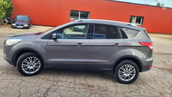 Grey Ford Kuga 2014 in Telschi, with an engine capacity of 1.60 L and mileage of 119 thousand km for 6150 €, photo 7 on AUTOMOTO.COM.LV