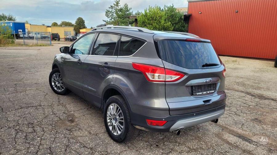 Grey Ford Kuga 2014 in Telschi, with an engine capacity of 1.60 L and mileage of 119 thousand km for 6150 €, photo 8 on AUTOMOTO.COM.LV
