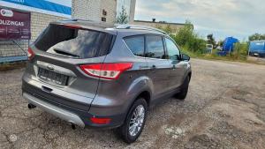Grey Ford Kuga 2014 in Telschi, with an engine capacity of 1.60 L and mileage of 119 thousand km for 6150 €, photo 9 on AUTOMOTO.COM.LV