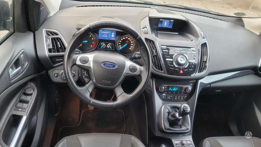 Grey Ford Kuga 2014 in Telschi, with an engine capacity of 1.60 L and mileage of 119 thousand km for 6150 €, photo 17 on AUTOMOTO.COM.LV