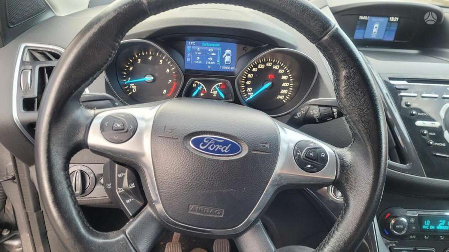 Grey Ford Kuga 2014 in Telschi, with an engine capacity of 1.60 L and mileage of 119 thousand km for 6150 €, photo 22 on AUTOMOTO.COM.LV