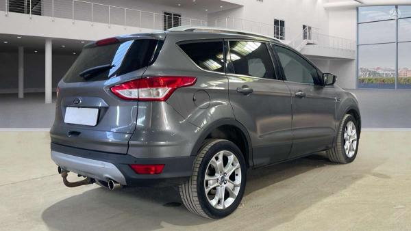 Grey Ford Kuga 2014 in Kaunas, with an engine capacity of 2.00 L and mileage of 226 thousand km for 4650 €, photo 4 on AUTOMOTO.COM.LV