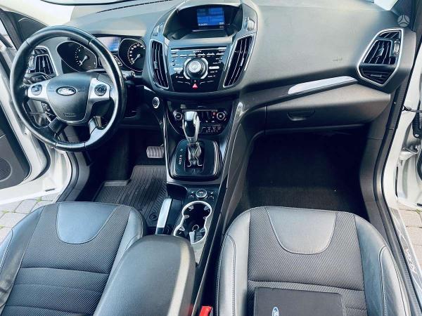 Ford Kuga 2014 in Marijampole on AUTOMOTO.COM.LV Grey Ford Kuga 2014 in Marijampole, with an engine capacity of 2.00 L and mileage of 255 thousand km for 6700 €, photo 9 on AUTOMOTO.COM.LV