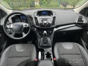 Pelēks Ford Kuga 2014 Jelgava, ar dzinēja tilpumu 2.00 L un nobraukumu 239 tūkst. km par 7590 €, foto 14 vietnē AUTOMOTO.COM.LV