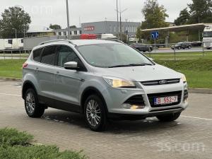Pelēks Ford Kuga 2014 Rēzekne, ar dzinēja tilpumu 2.00 L un nobraukumu 244 tūkst. km par 7950 €, foto 3 vietnē AUTOMOTO.COM.LV