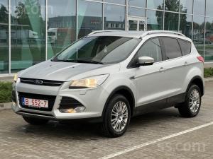 Pelēks Ford Kuga 2014 Rēzekne, ar dzinēja tilpumu 2.00 L un nobraukumu 244 tūkst. km par 7950 €, foto 4 vietnē AUTOMOTO.COM.LV