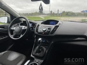 Pelēks Ford Kuga 2014 Rēzekne, ar dzinēja tilpumu 2.00 L un nobraukumu 244 tūkst. km par 7950 €, foto 13 vietnē AUTOMOTO.COM.LV
