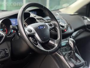 Pelēks Ford Kuga 2014 Rēzekne, ar dzinēja tilpumu 2.00 L un nobraukumu 244 tūkst. km par 7950 €, foto 14 vietnē AUTOMOTO.COM.LV