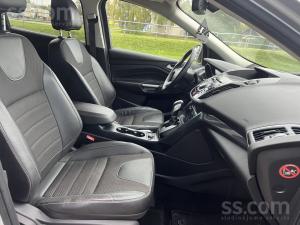 Pelēks Ford Kuga 2014 Rēzekne, ar dzinēja tilpumu 2.00 L un nobraukumu 244 tūkst. km par 7950 €, foto 16 vietnē AUTOMOTO.COM.LV