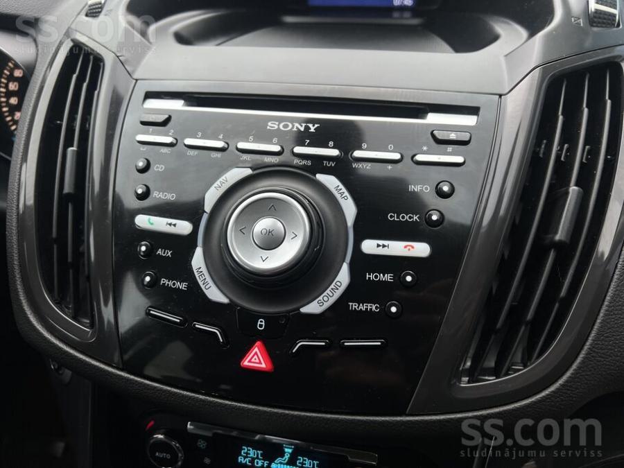 Pelēks Ford Kuga 2014 Rēzekne, ar dzinēja tilpumu 2.00 L un nobraukumu 244 tūkst. km par 7950 €, foto 19 vietnē AUTOMOTO.COM.LV