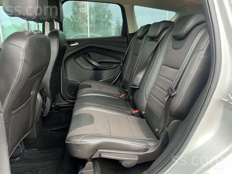 Pelēks Ford Kuga 2014 Rēzekne, ar dzinēja tilpumu 2.00 L un nobraukumu 244 tūkst. km par 7950 €, foto 23 vietnē AUTOMOTO.COM.LV