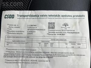 Pelēks Ford Kuga 2014 Rēzekne, ar dzinēja tilpumu 2.00 L un nobraukumu 244 tūkst. km par 7950 €, foto 27 vietnē AUTOMOTO.COM.LV