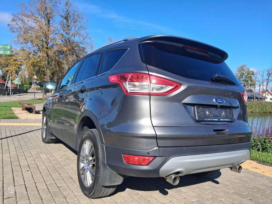 Grey Ford Kuga 2014 in Raseiniai, with an engine capacity of 0.00 L and mileage of 103 thousand km for 6500 €, photo 3 on AUTOMOTO.COM.LV