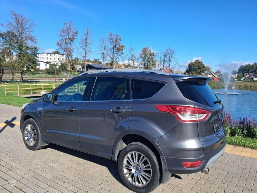 Grey Ford Kuga 2014 in Raseiniai, with an engine capacity of 0.00 L and mileage of 103 thousand km for 6500 €, photo 4 on AUTOMOTO.COM.LV