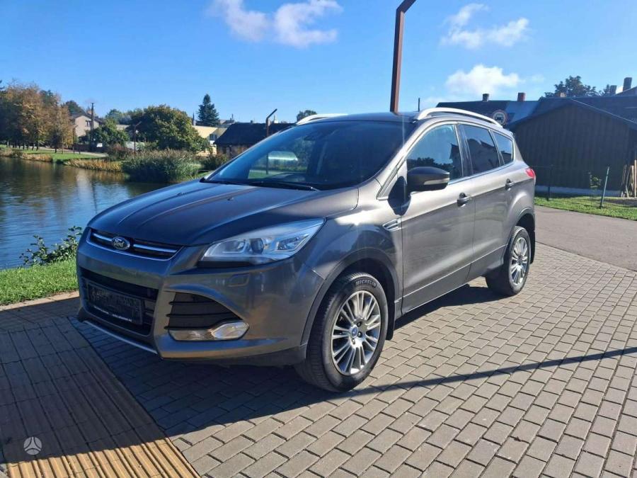 Grey Ford Kuga 2014 in Raseiniai, with an engine capacity of 0.00 L and mileage of 103 thousand km for 6500 €, photo 6 on AUTOMOTO.COM.LV