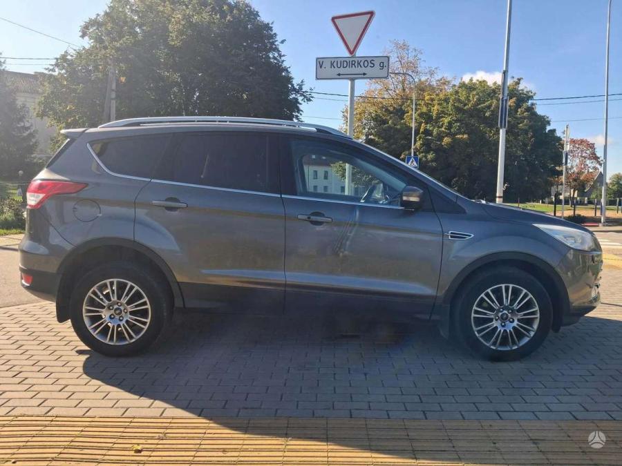 Grey Ford Kuga 2014 in Raseiniai, with an engine capacity of 0.00 L and mileage of 103 thousand km for 6500 €, photo 11 on AUTOMOTO.COM.LV