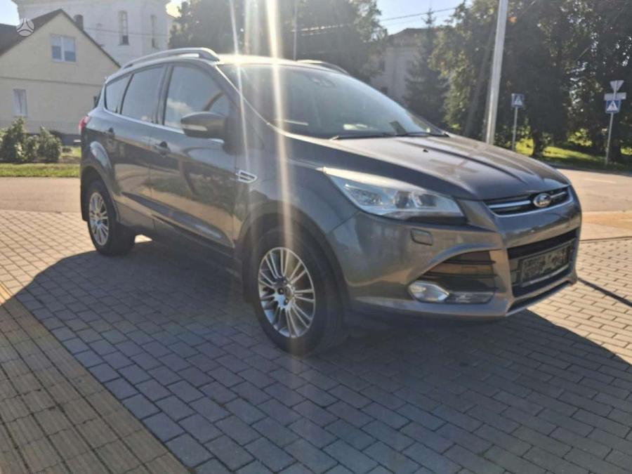 Grey Ford Kuga 2014 in Raseiniai, with an engine capacity of 0.00 L and mileage of 103 thousand km for 6500 €, photo 13 on AUTOMOTO.COM.LV