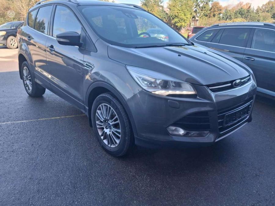 Grey Ford Kuga 2014 in Raseiniai, with an engine capacity of 0.00 L and mileage of 103 thousand km for 6500 €, photo 18 on AUTOMOTO.COM.LV