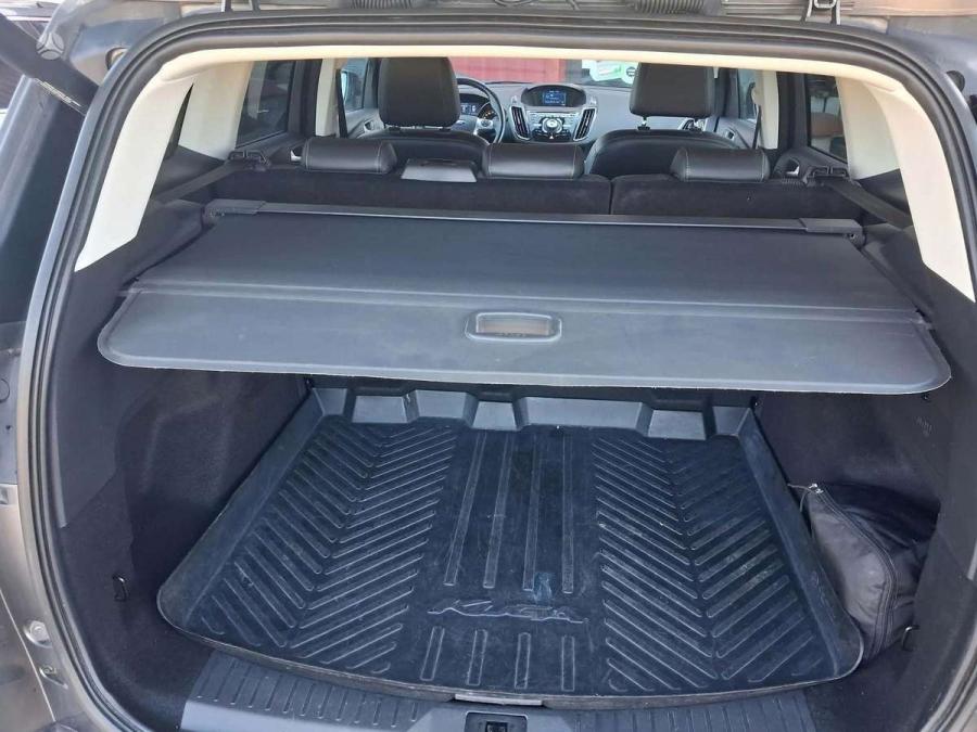 Grey Ford Kuga 2014 in Raseiniai, with an engine capacity of 0.00 L and mileage of 103 thousand km for 6500 €, photo 23 on AUTOMOTO.COM.LV