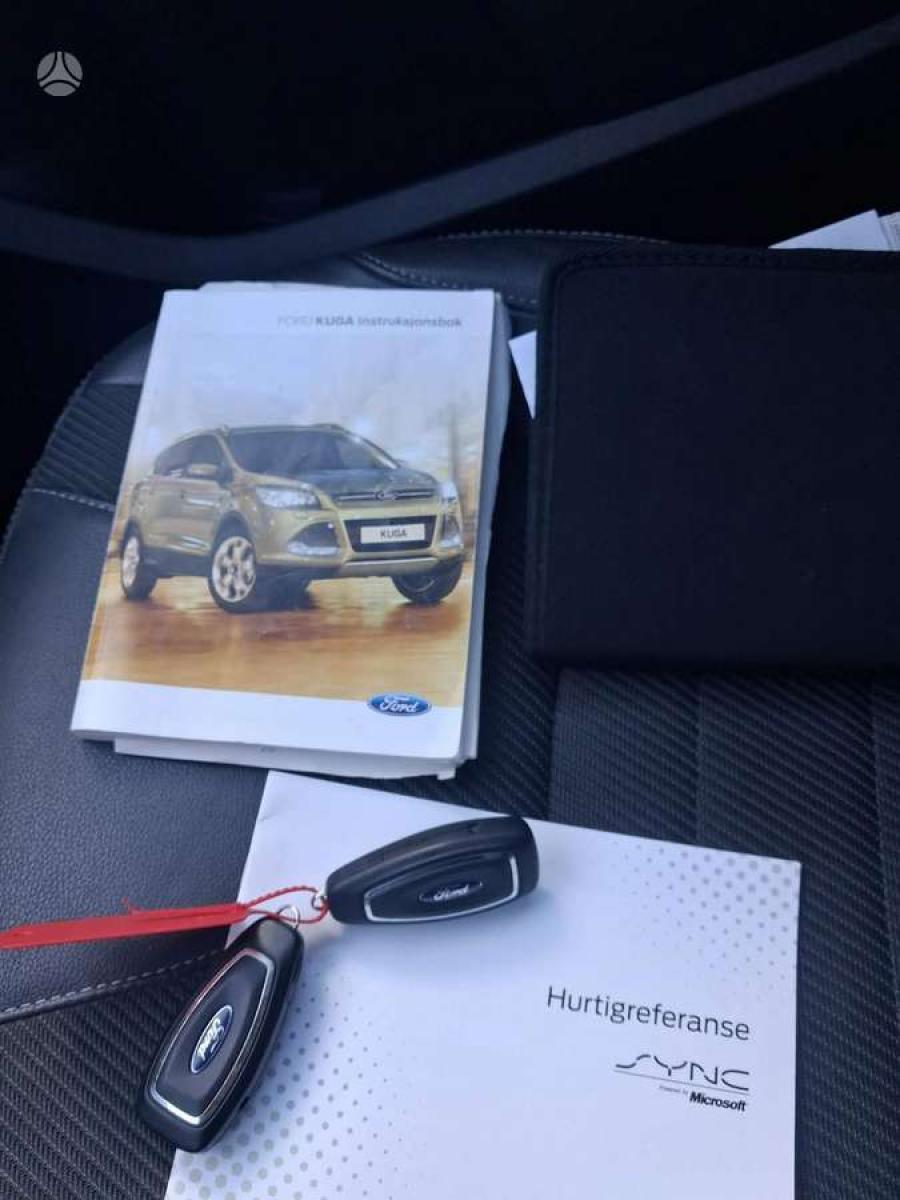 Grey Ford Kuga 2014 in Raseiniai, with an engine capacity of 0.00 L and mileage of 103 thousand km for 6500 €, photo 34 on AUTOMOTO.COM.LV