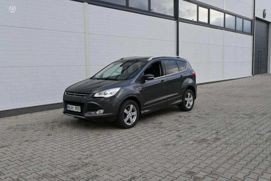 Pelēks Ford Kuga 2015 Kretinga, ar dzinēja tilpumu 2.00 L un nobraukumu 252 tūkst. km par 8799 €, foto 14 vietnē AUTOMOTO.COM.LV