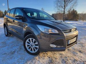 Pelēks Ford Kuga 2015 Utena, ar dzinēja tilpumu 1.50 L un nobraukumu 172 tūkst. km par 7350 €, foto  vietnē AUTOMOTO.COM.LV