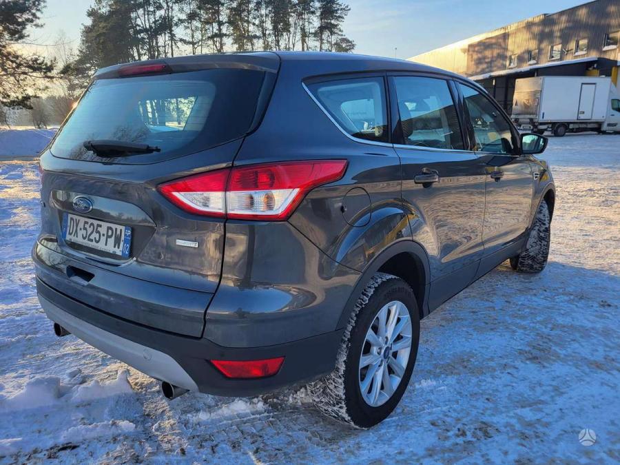Pelēks Ford Kuga 2015 Utena, ar dzinēja tilpumu 1.50 L un nobraukumu 172 tūkst. km par 7350 €, foto 2 vietnē AUTOMOTO.COM.LV