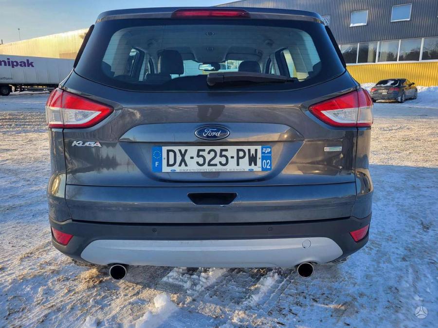 Pelēks Ford Kuga 2015 Utena, ar dzinēja tilpumu 1.50 L un nobraukumu 172 tūkst. km par 7350 €, foto 9 vietnē AUTOMOTO.COM.LV
