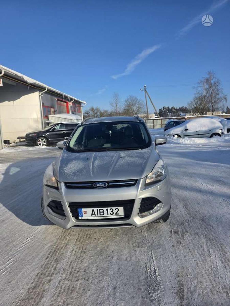 Pelēks Ford Kuga 2015 Viļņa, ar dzinēja tilpumu 2.00 L un nobraukumu 217 tūkst. km par 7700 €, foto 9 vietnē AUTOMOTO.COM.LV