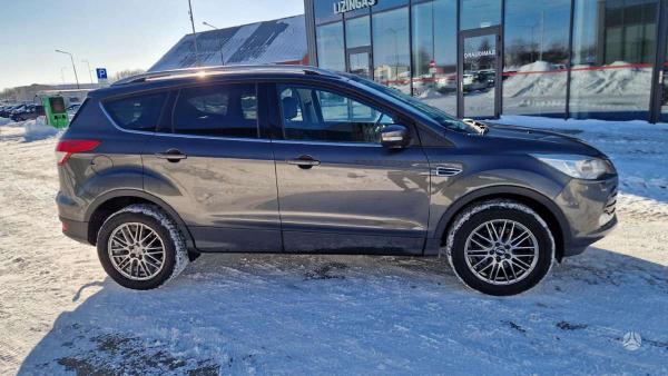 Grey Ford Kuga 2015 in Siauliai, with an engine capacity of 2.00 L and mileage of 280 thousand km for 8300 €, photo 7 on AUTOMOTO.COM.LV