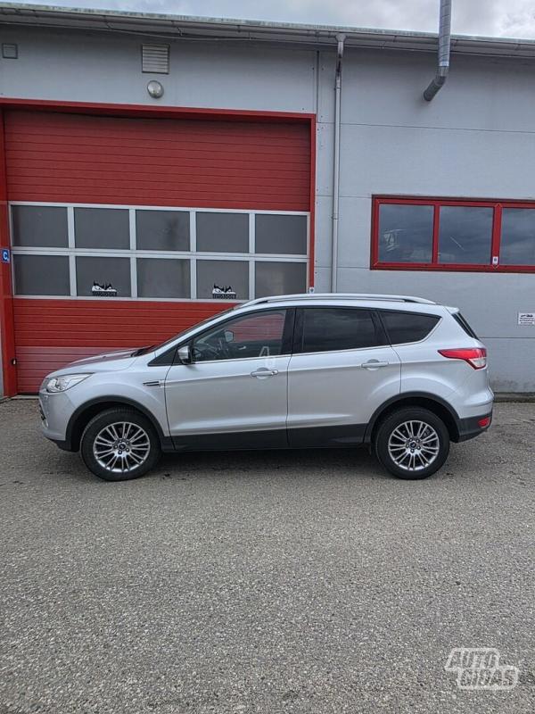 Grey Ford Kuga 2015 in Vilnius, with an engine capacity of 2.00 L and mileage of 217 thousand km for 6200 €, photo 3 on AUTOMOTO.COM.LV