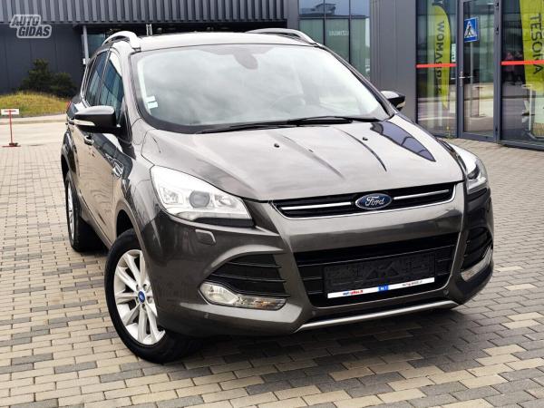 Pelēks Ford Kuga 2015 Šauļi, ar dzinēja tilpumu 2.00 L un nobraukumu 190 tūkst. km par 7700 €, foto 2 vietnē AUTOMOTO.COM.LV